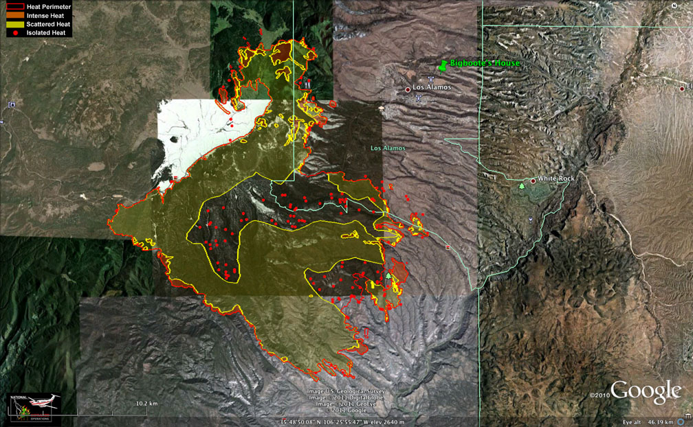 Las Conchas Fire: Day Three – PAC's Worlds